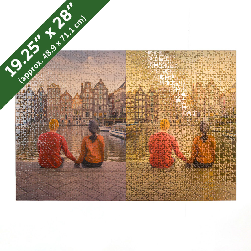 Collage Gold Foil Puzzle